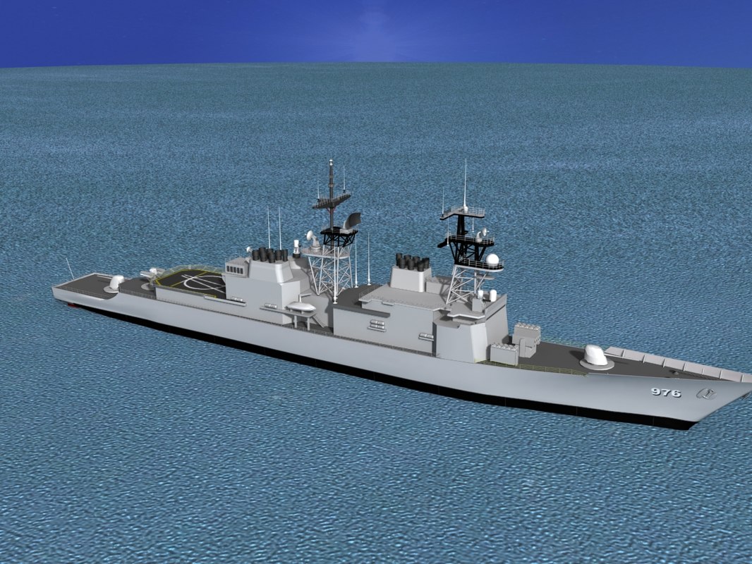 3d destroyers class spruance