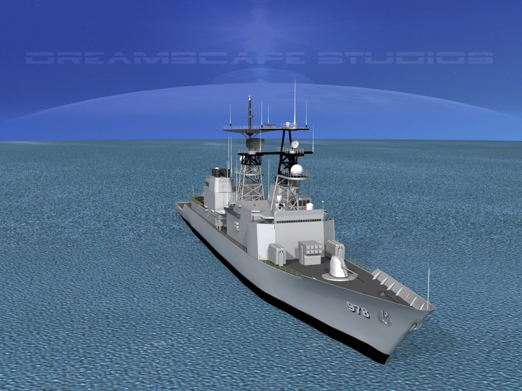 3d destroyers class spruance