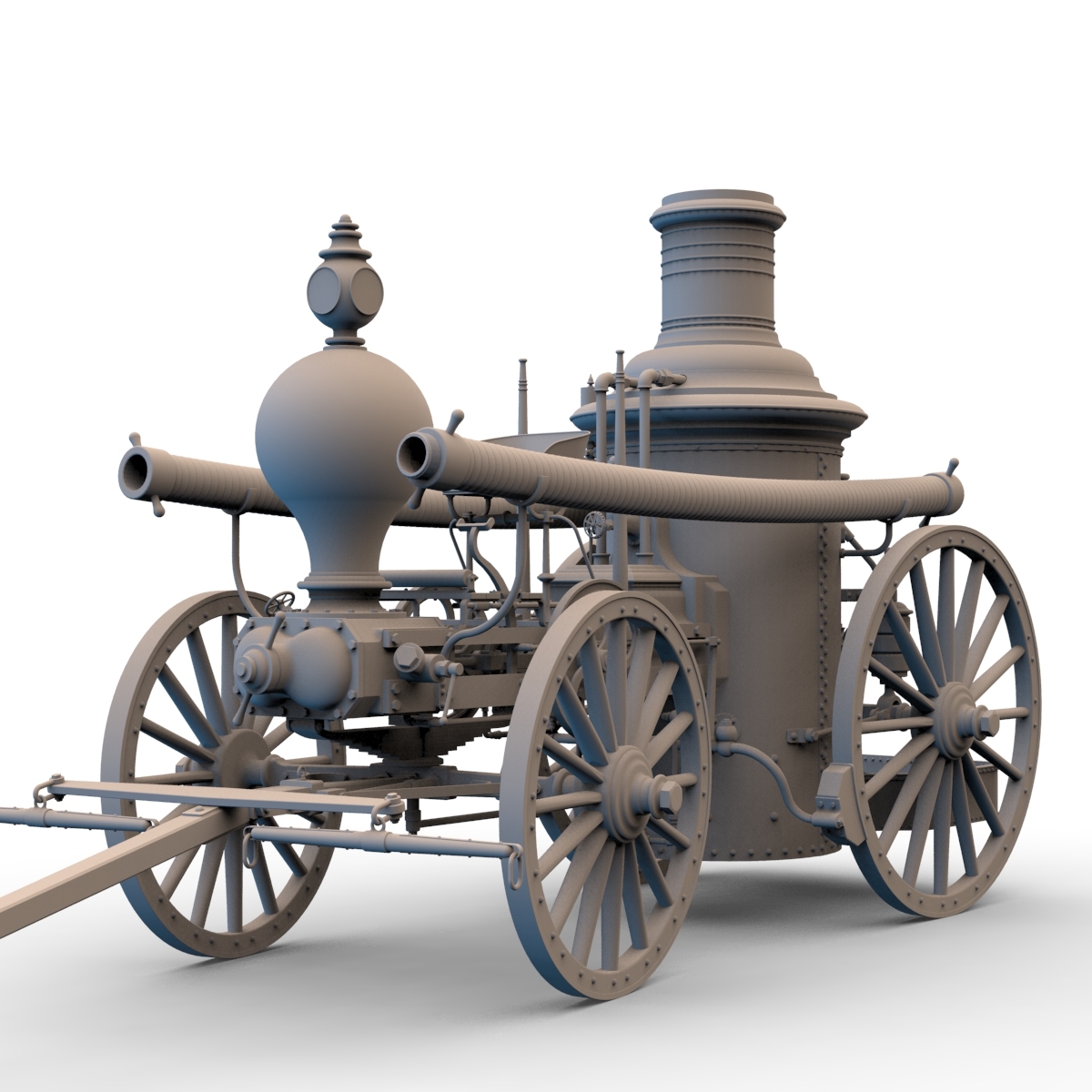 obj steam engine clapp jones