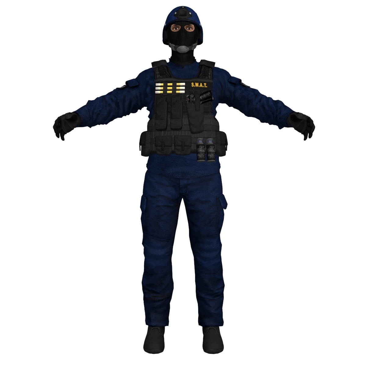swat 3 3d model