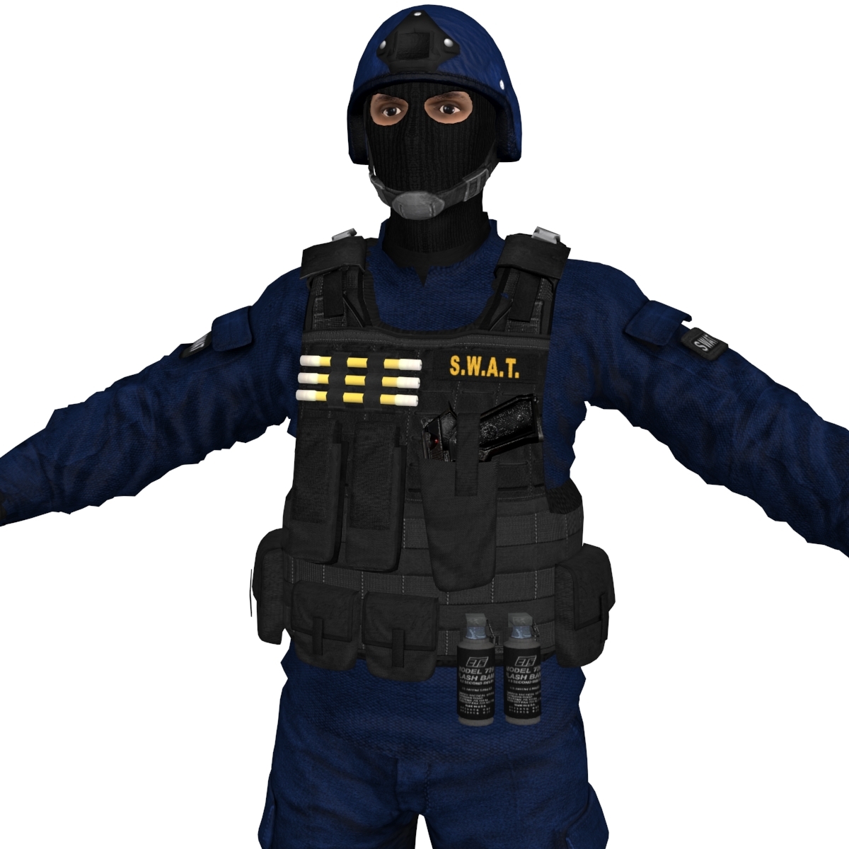 swat 3 3d model