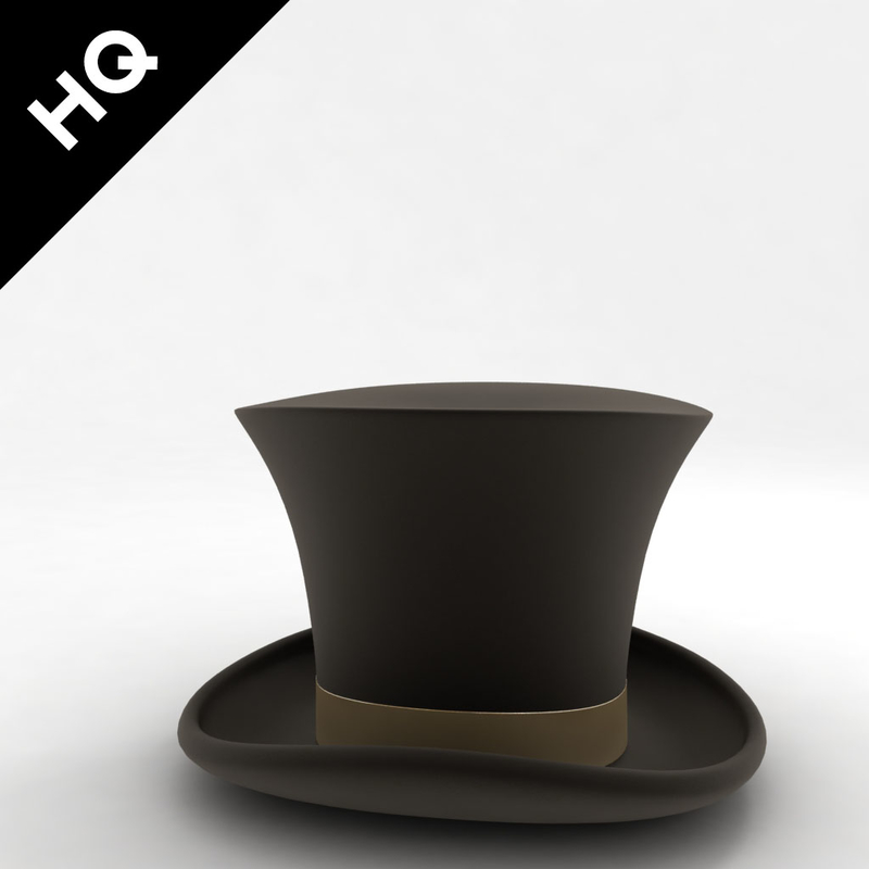 hat 3d model