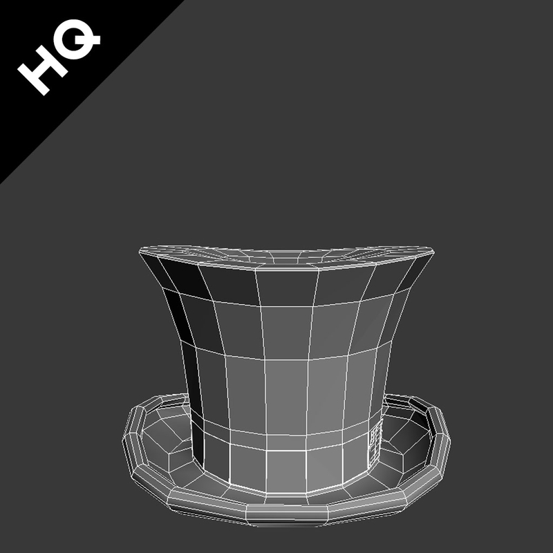 hat 3d model