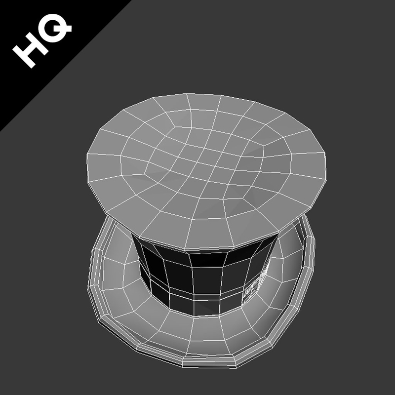 hat 3d model
