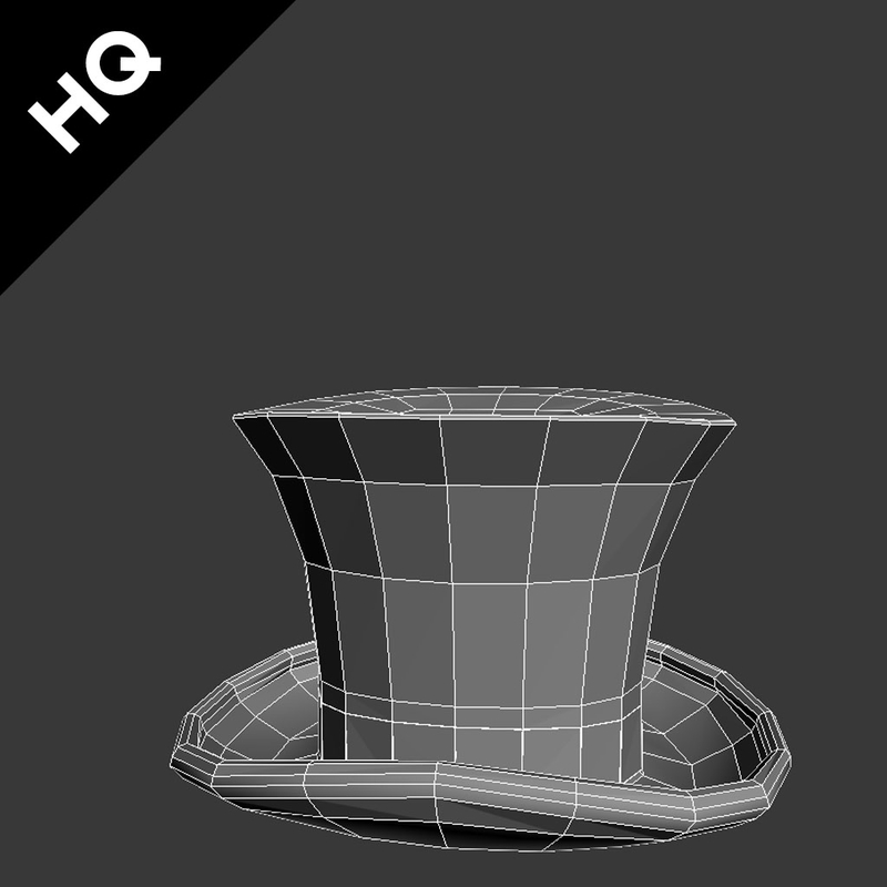 hat 3d model