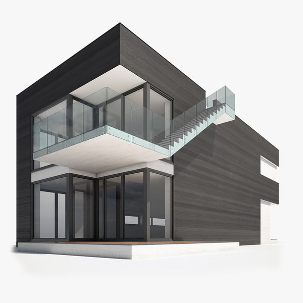 classic house 3d max