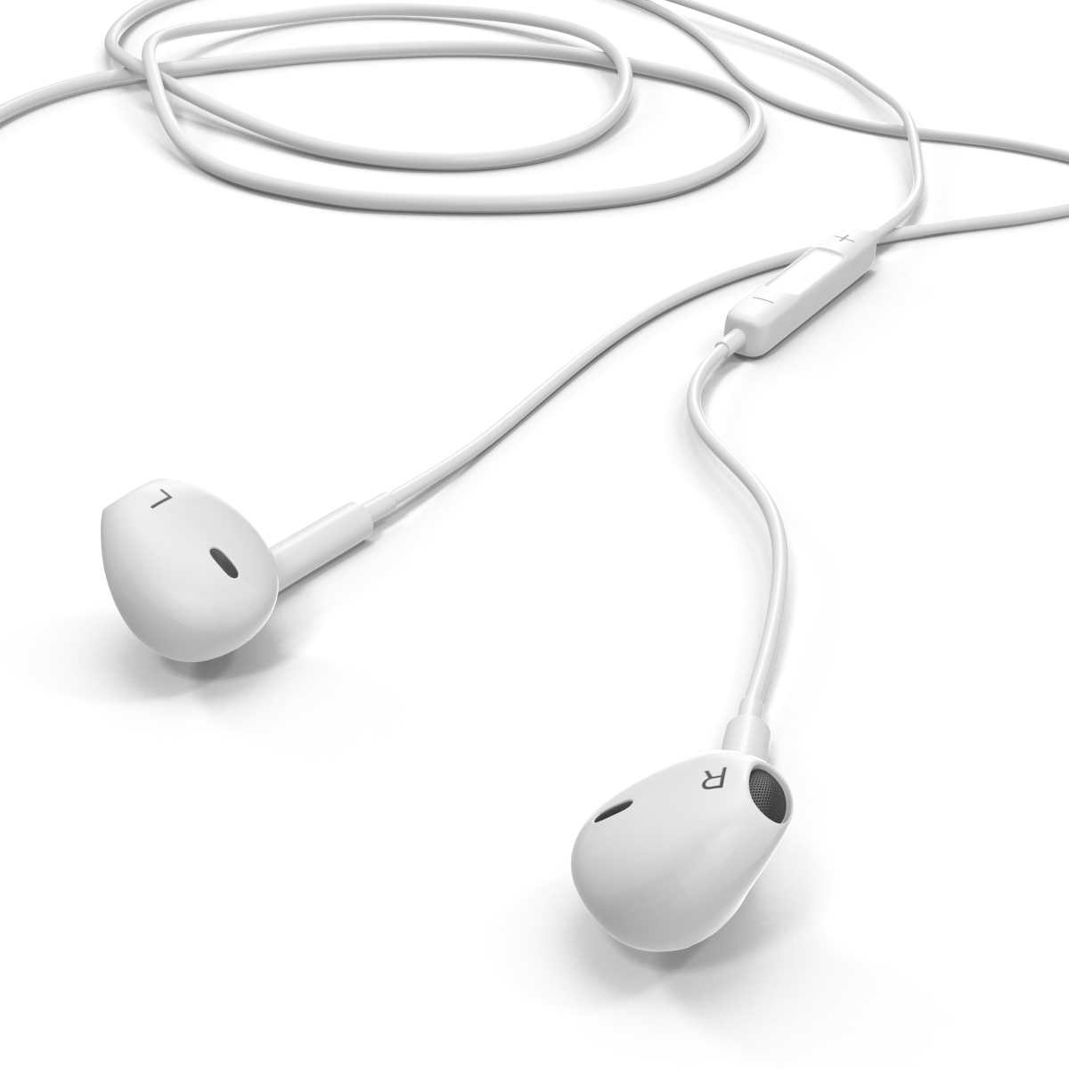 apple earpod remote mic 3d 3ds