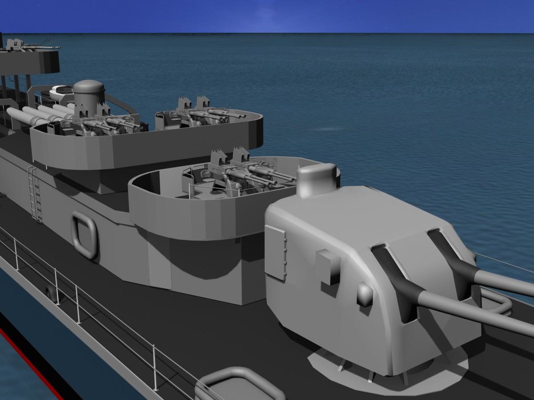 anti-aircraft gearing class destroyers 3ds