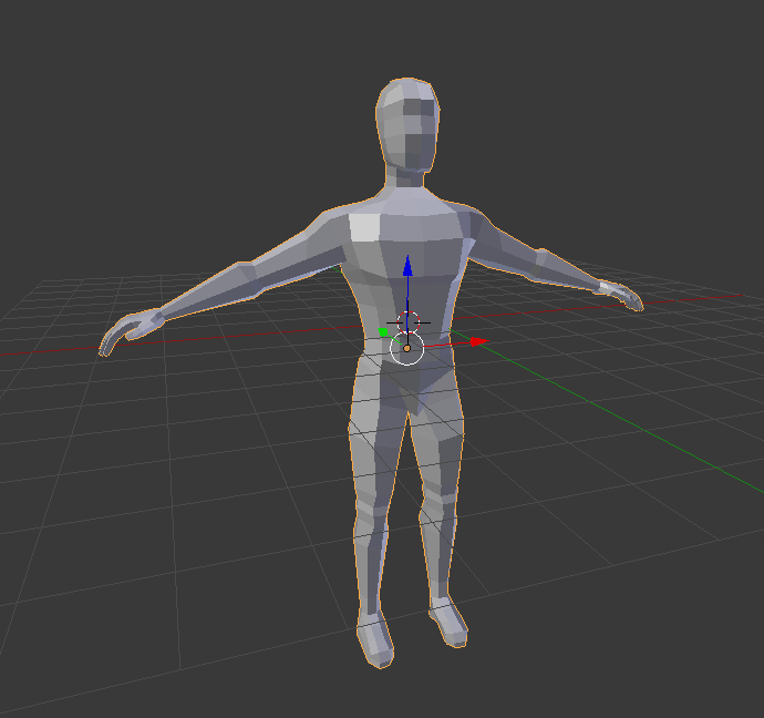 modelo 3d Base de malla baja poli cuerpo humano - TurboSquid 908002