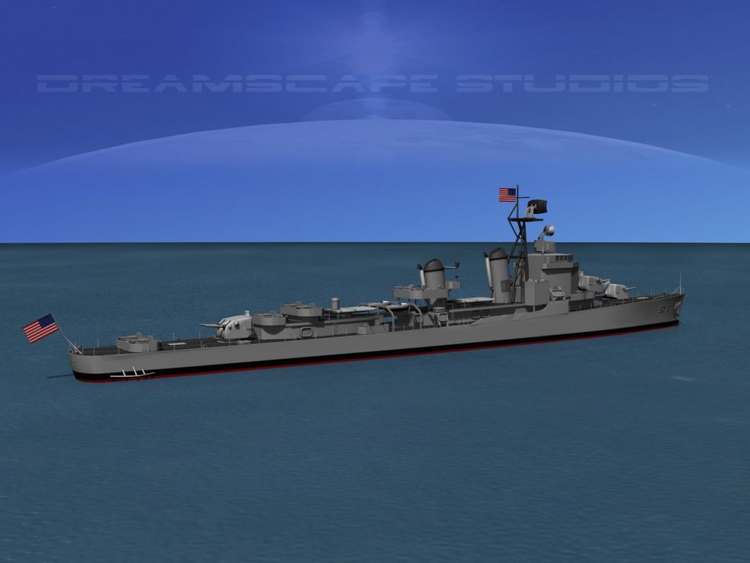 3d gearing class destroyers model