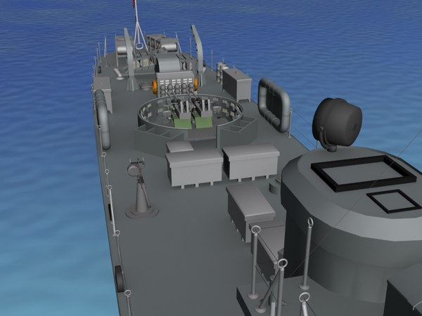 3d pcs submarine chasers model