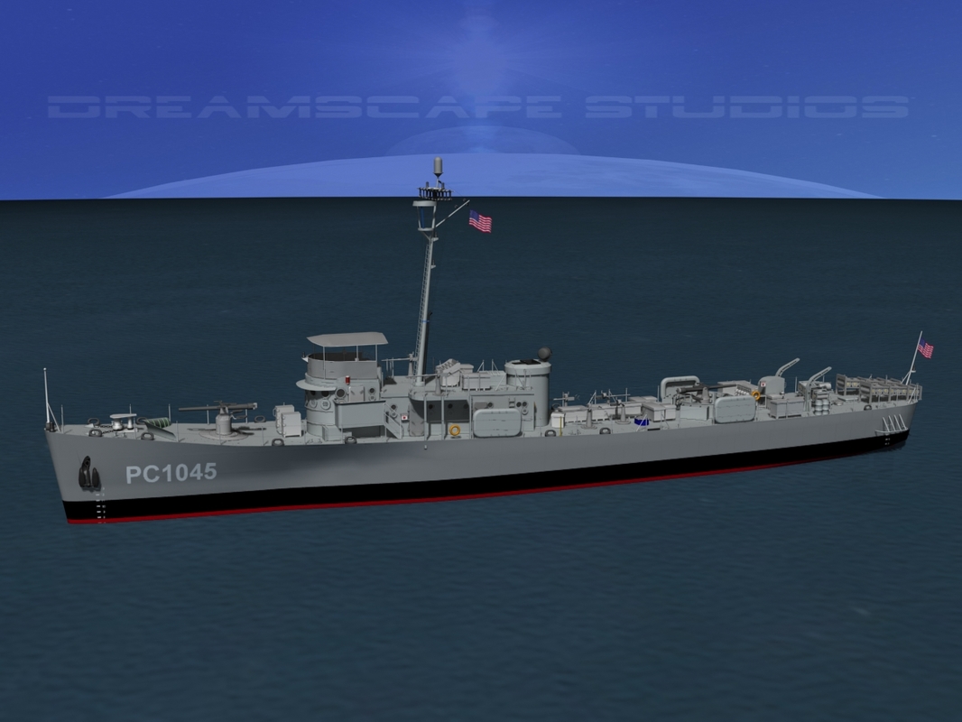 3d pcs submarine chasers