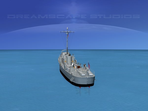 3d pcs submarine chasers model