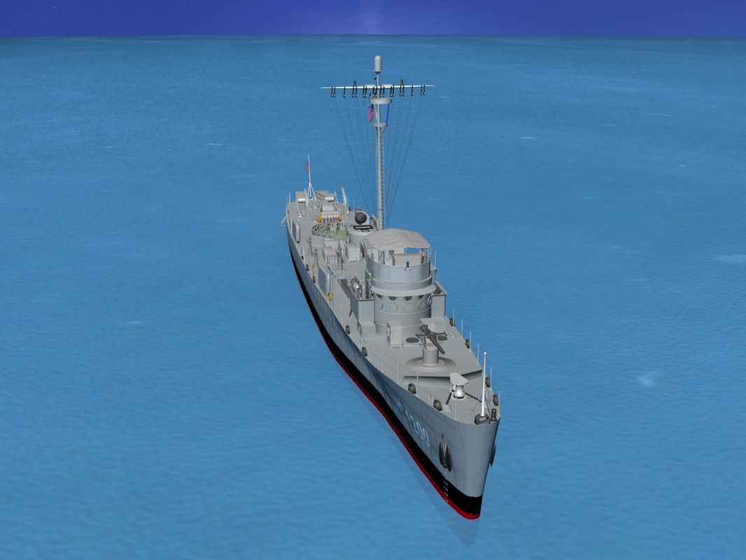 3d pcs submarine chasers model