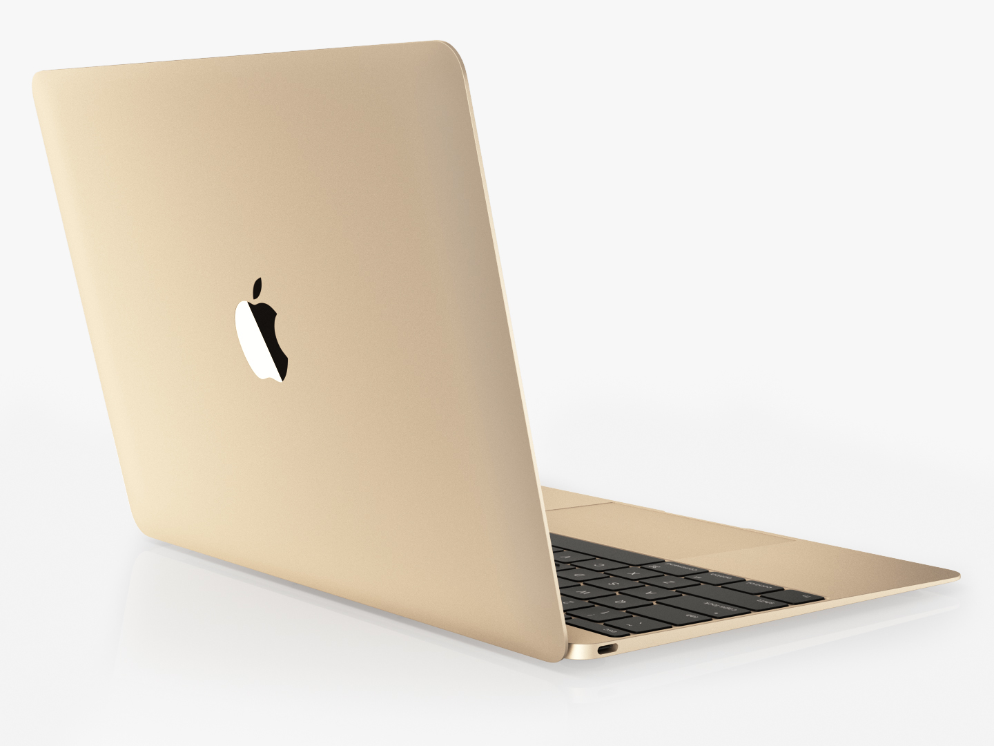 new macbook 12-inch 2015 3d model