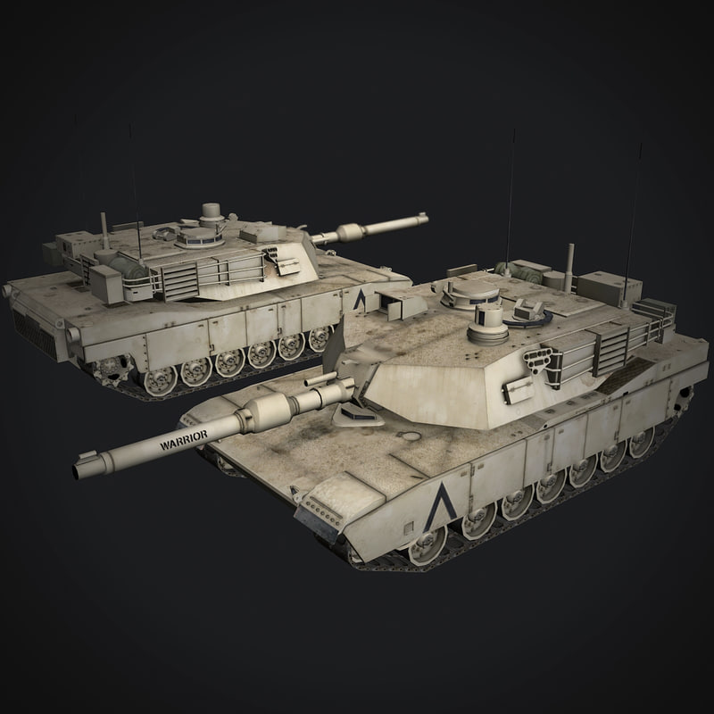 m1a2 abrams 3d model