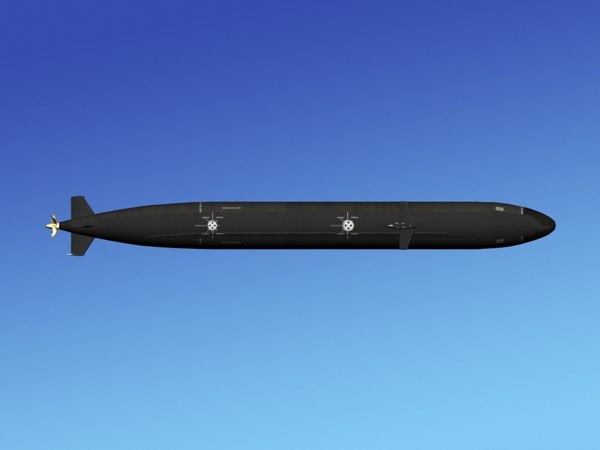 3D модель USS Philadelphia SSN 690 класса Лос-Анджелес - TurboSquid 908663