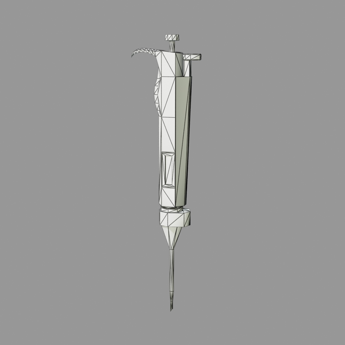 pipette science laboratory 3d model