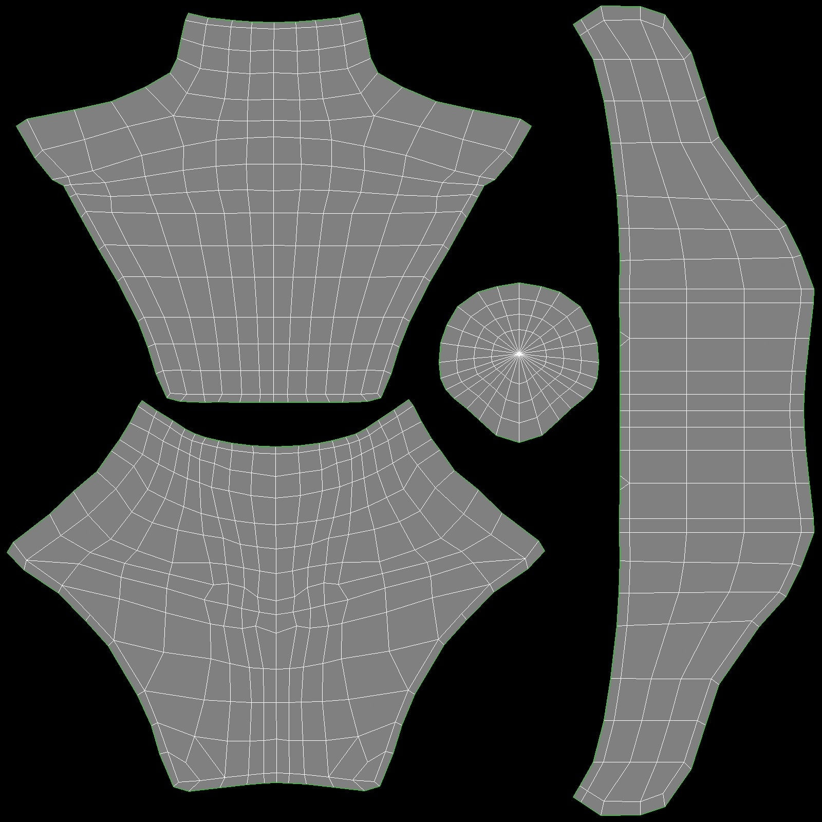 3d model female neck