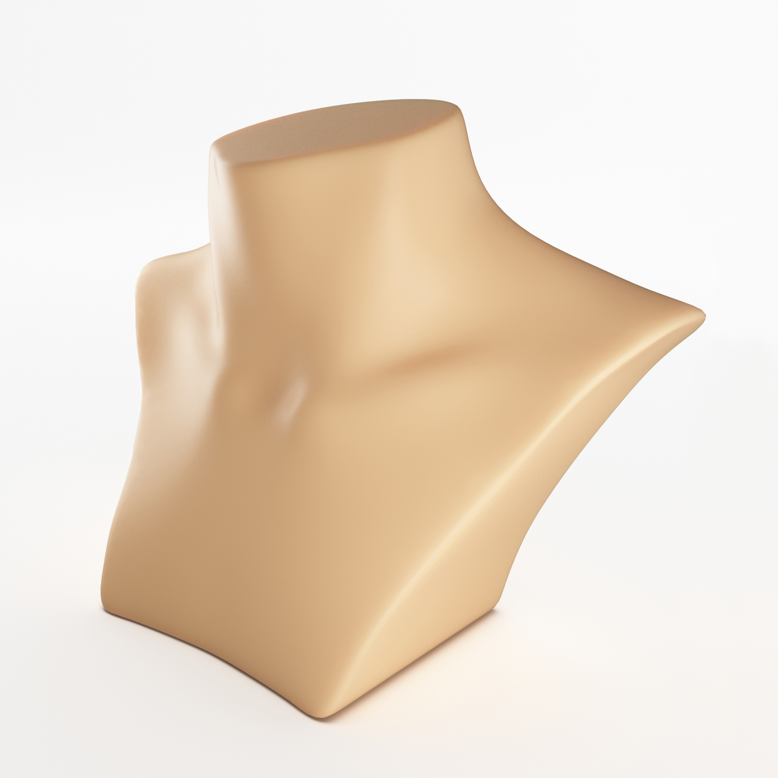 3d model female neck
