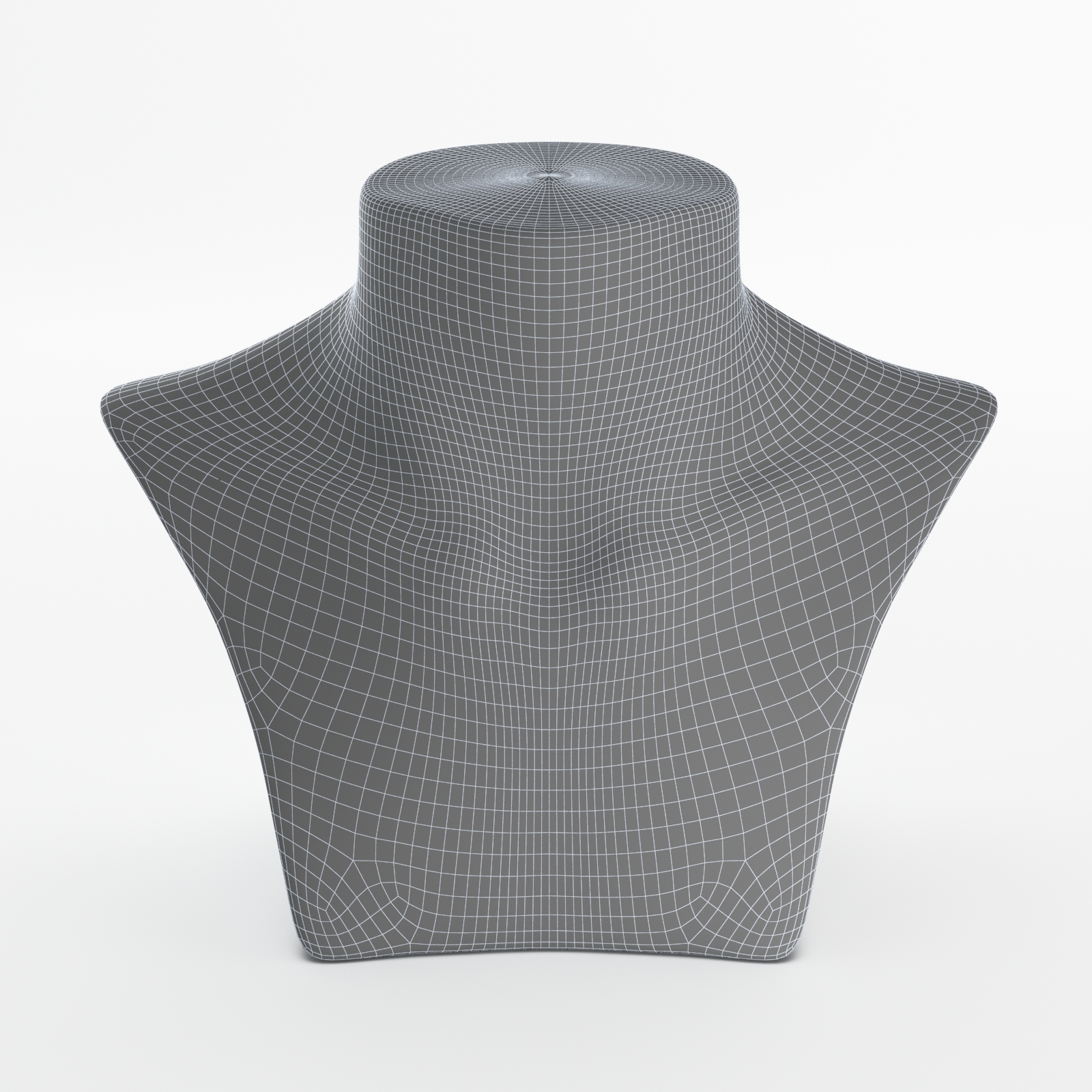 3d model female neck