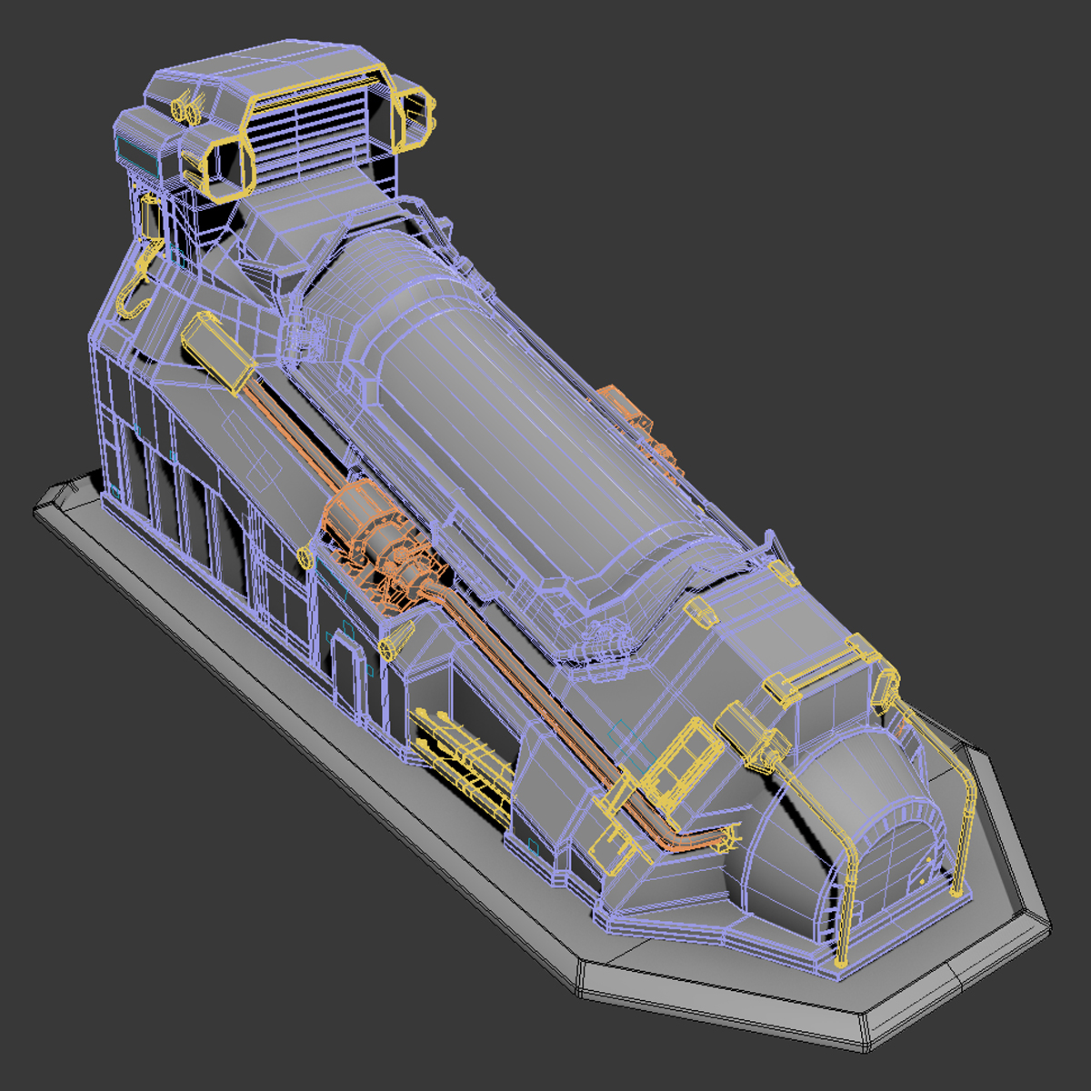 max futuristic cryopod