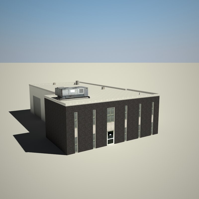 city building 3d model