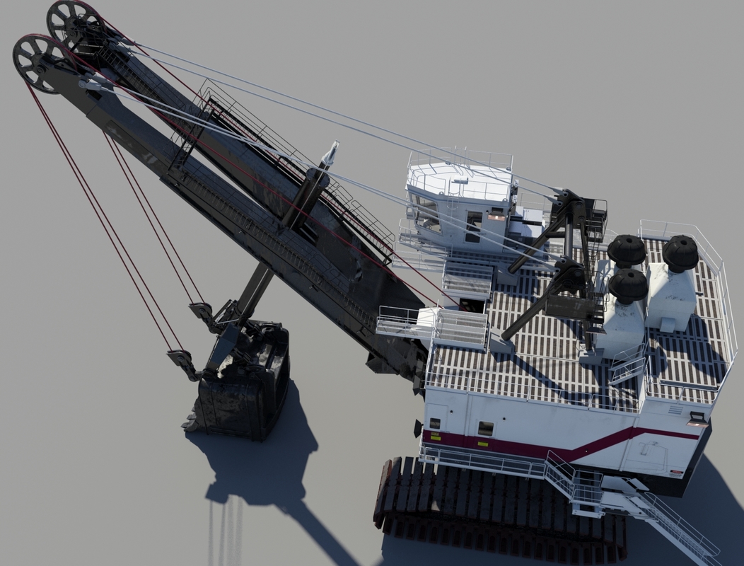 electric mining shovel max