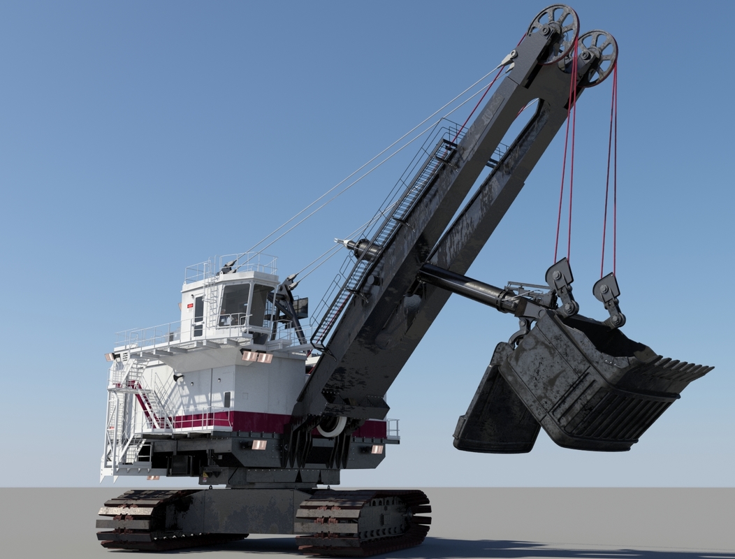 electric mining shovel max