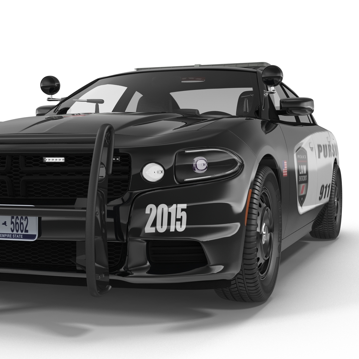 max generic police car rigged