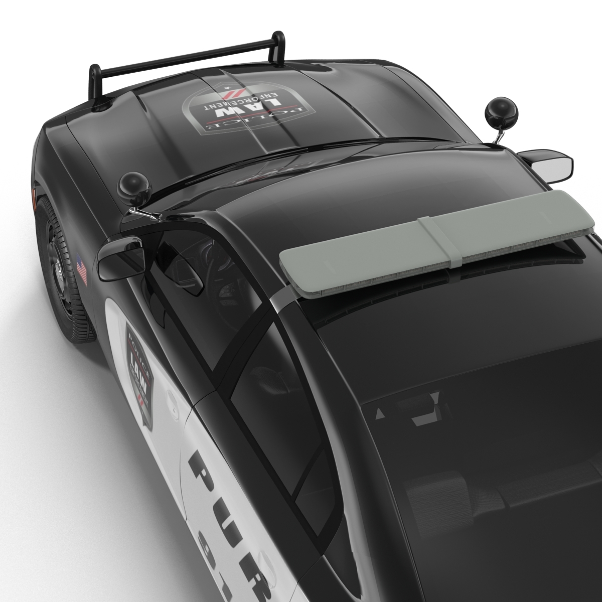 max generic police car rigged
