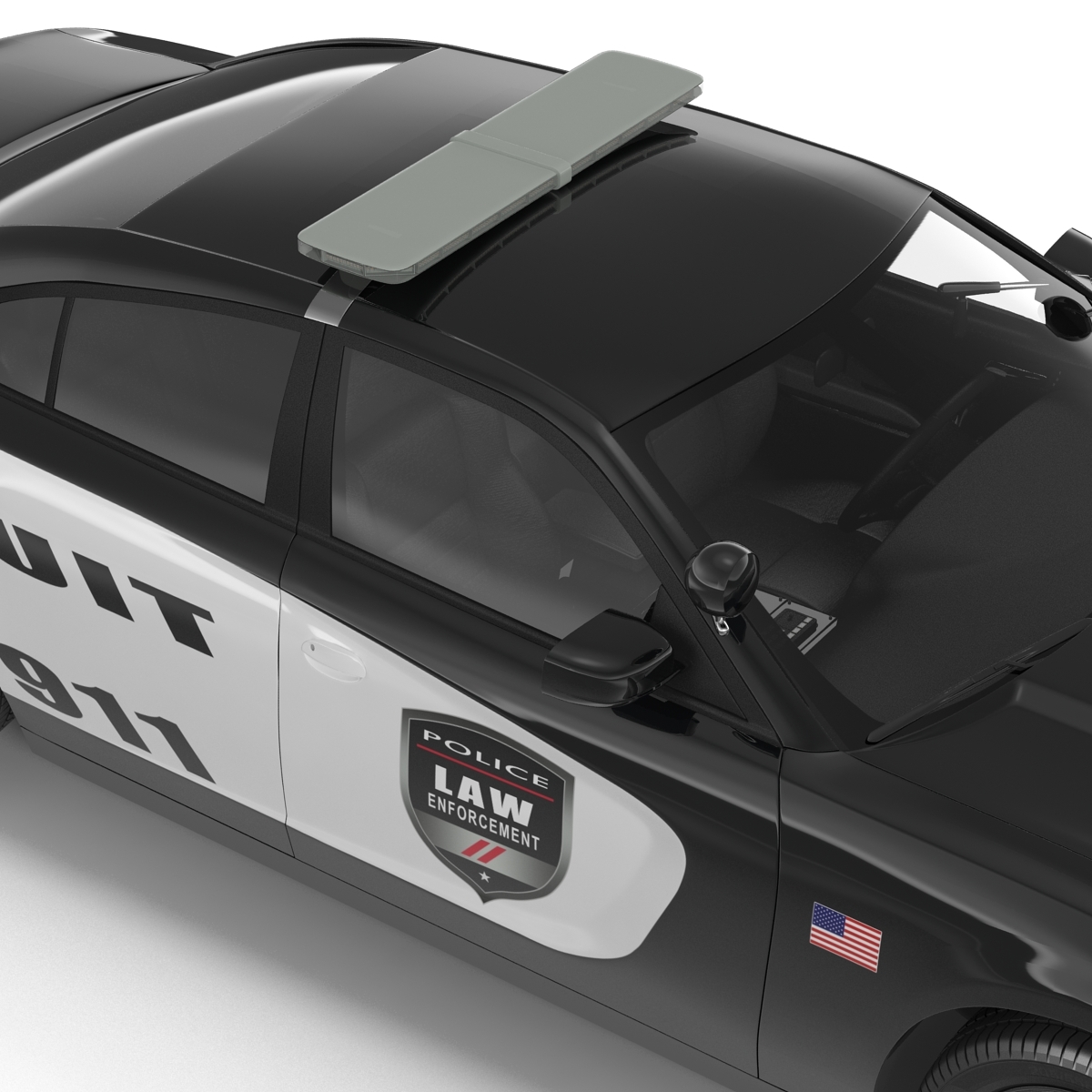 max generic police car rigged