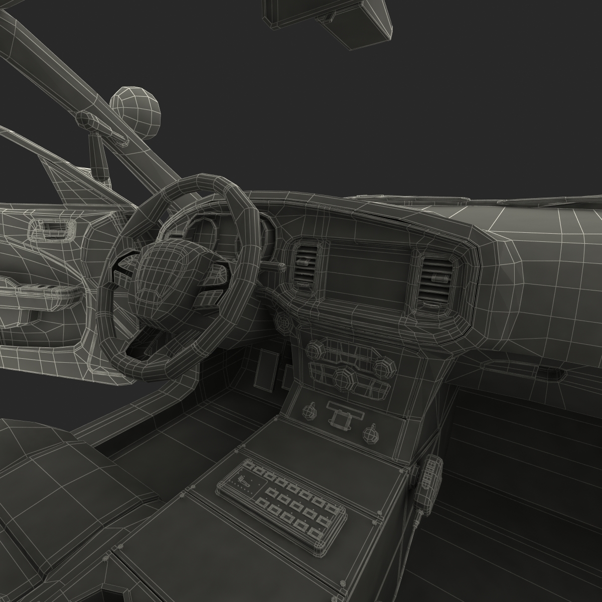 max generic police car rigged