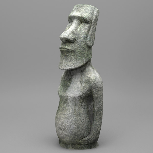3D Moai Models | TurboSquid