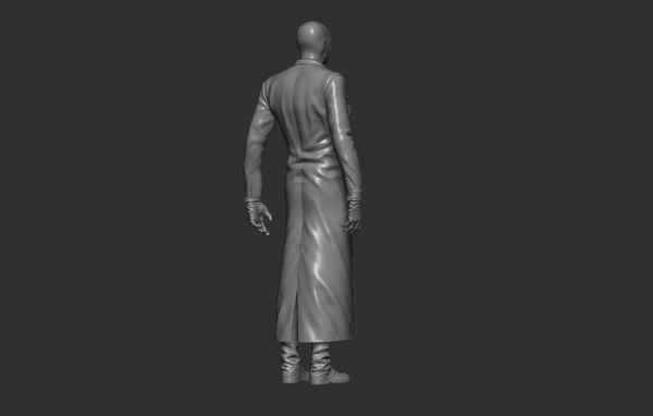 3d model victorian gothic vampire