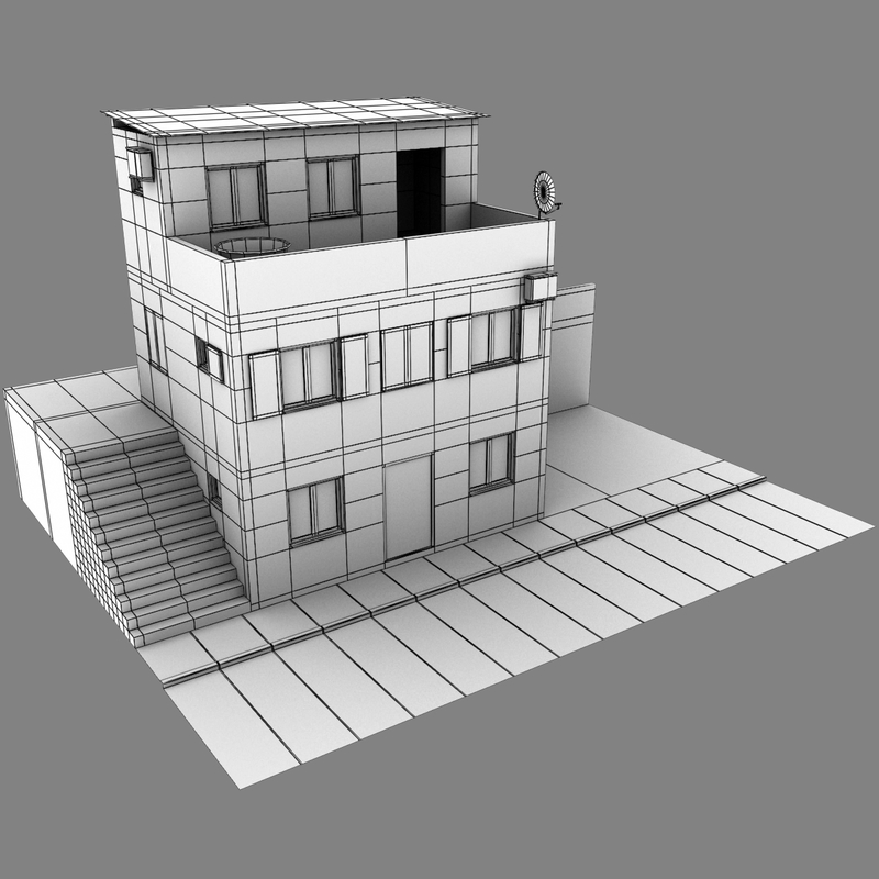 3d house details