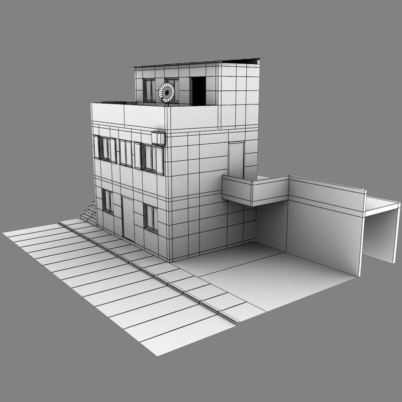 3d house details