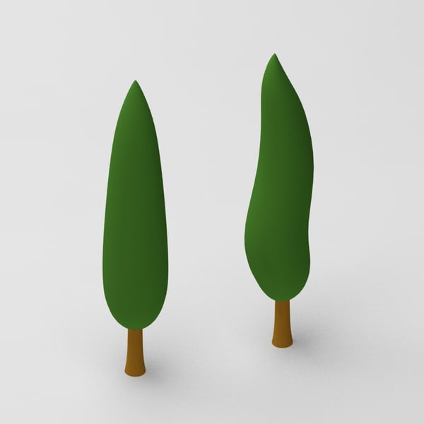 max cartoon trees