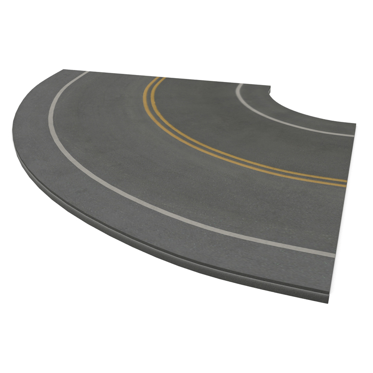 3d road 4 modeled