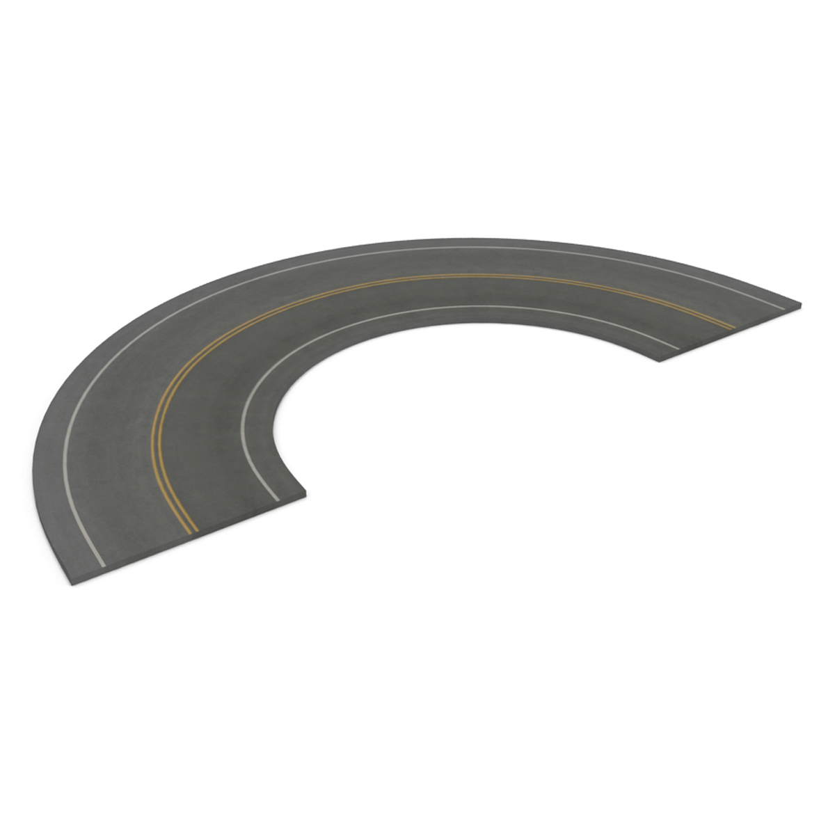 3d road 4 modeled