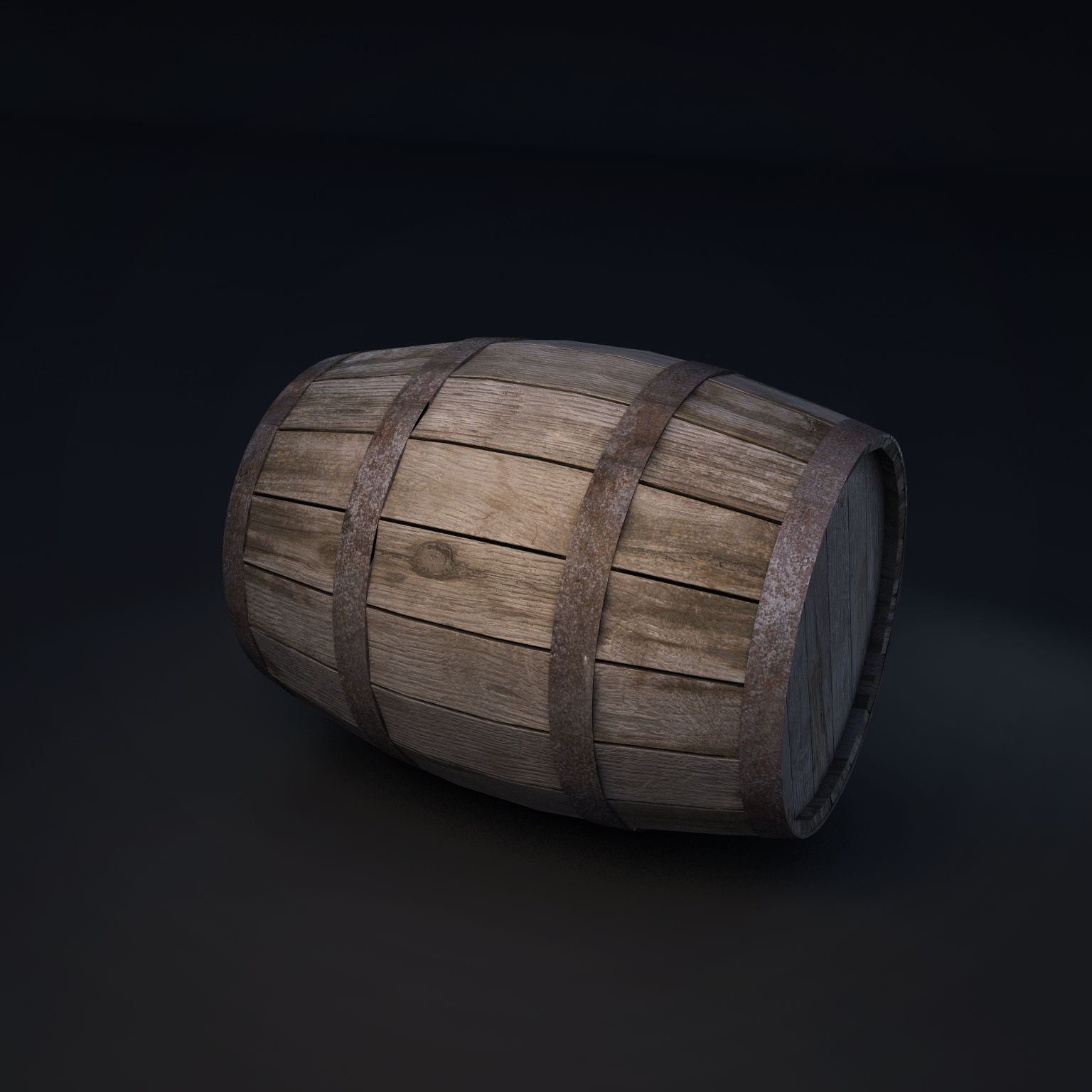 modèle 3D de Tonneau de bois - TurboSquid 910123