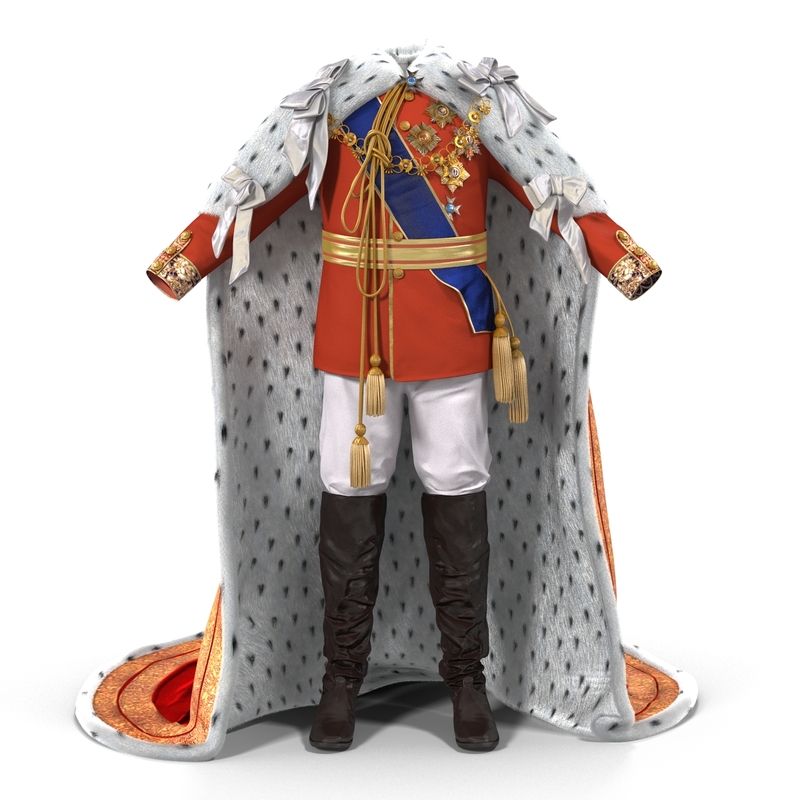 3d royal king costume 2