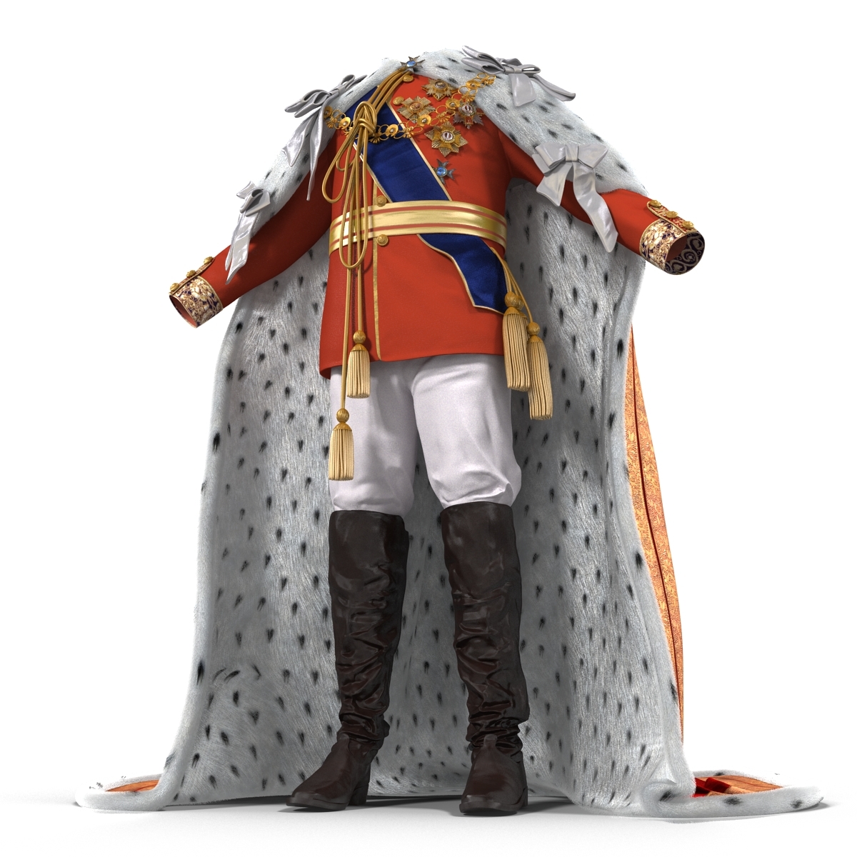 3d royal king costume 2