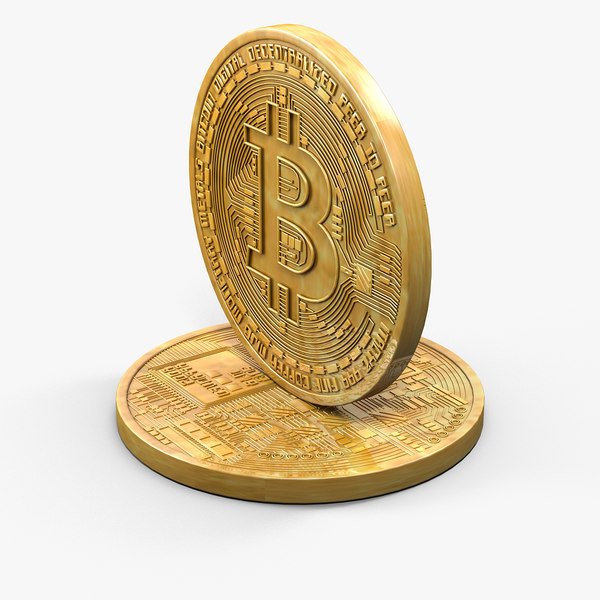 3d bitcoin coin model