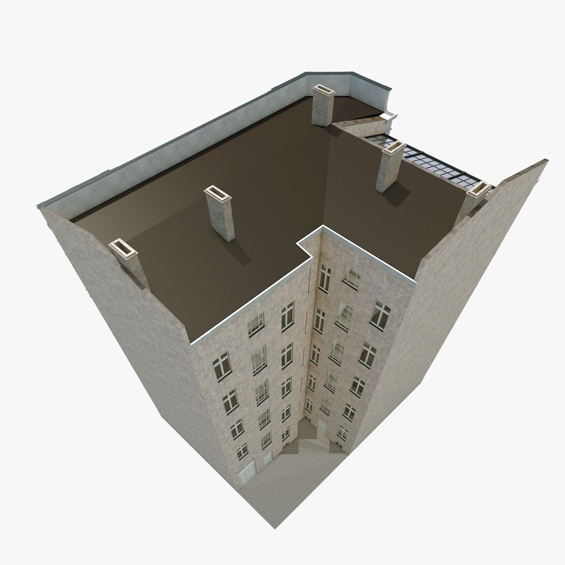 3ds max berlin house frankfurter strasse