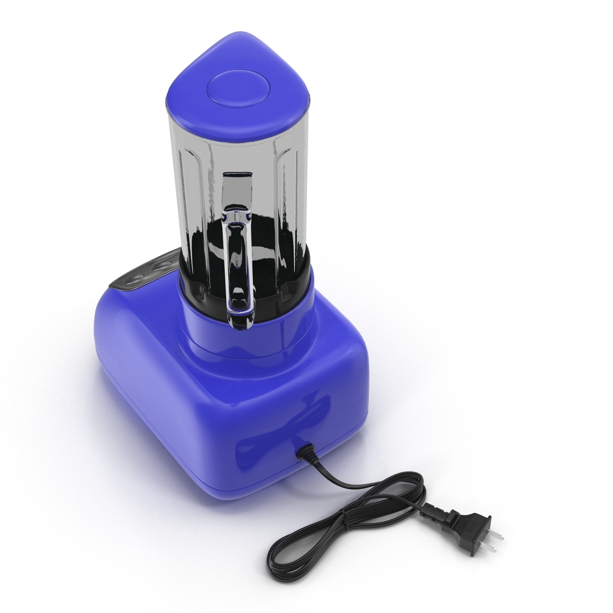 blender blue 3d model