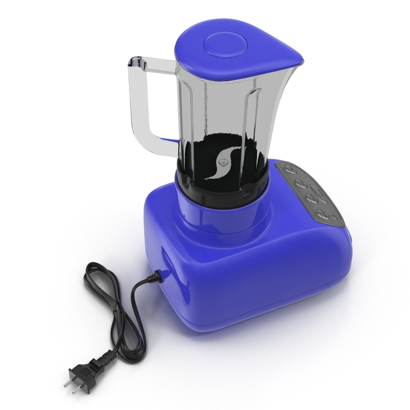 blender blue 3d model