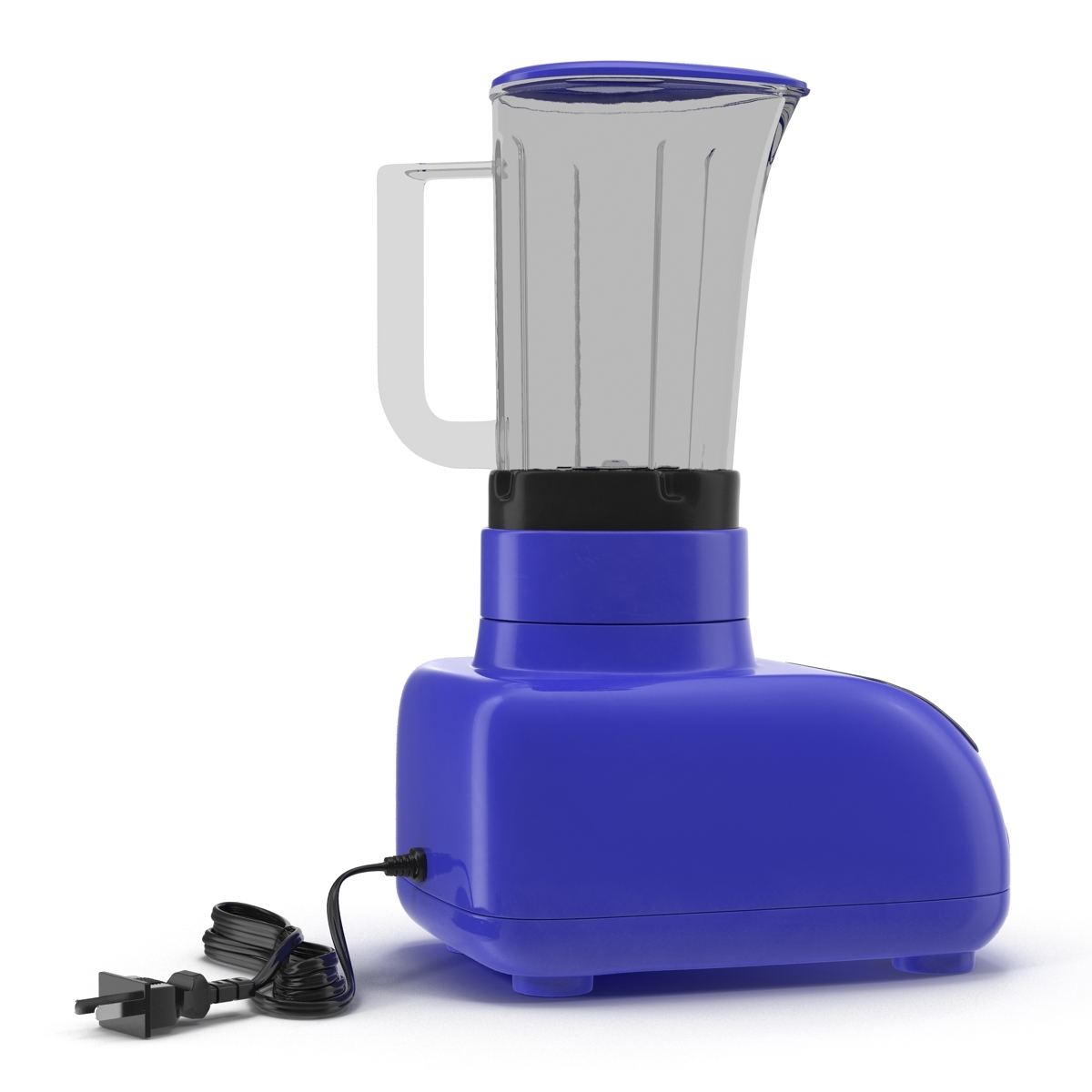 blender blue 3d model