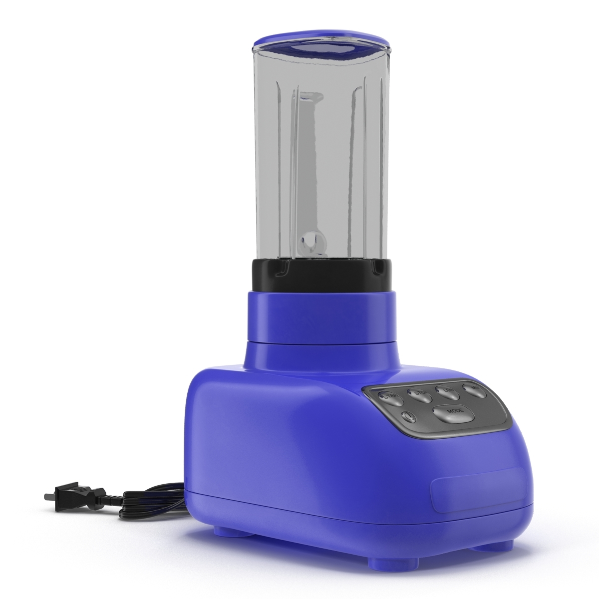 blender blue 3d model