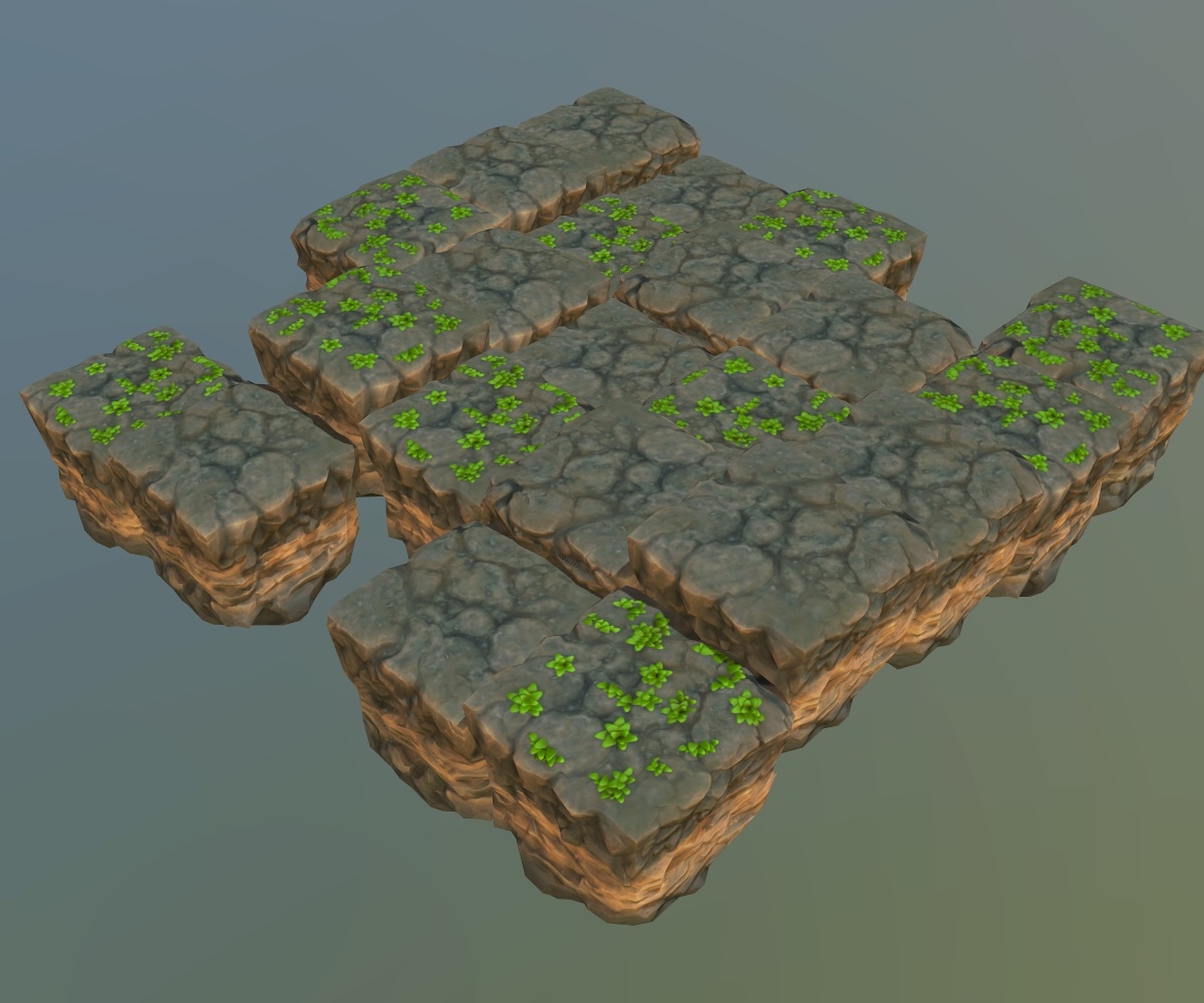 3d model cartoon dirt